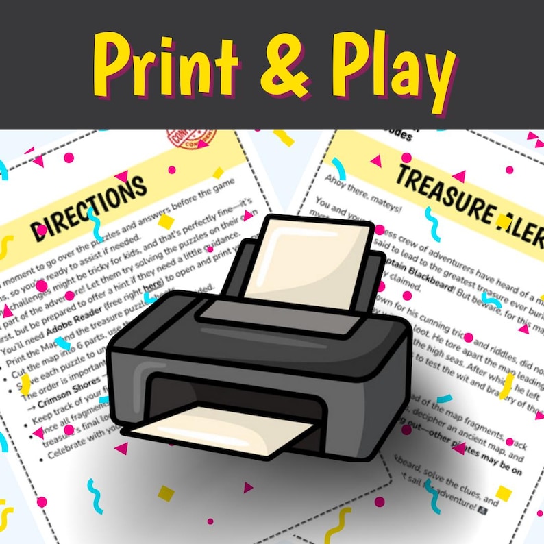 Kids Mystery Game: Who Stole the Birthday Cake? Printable Escape Room ...