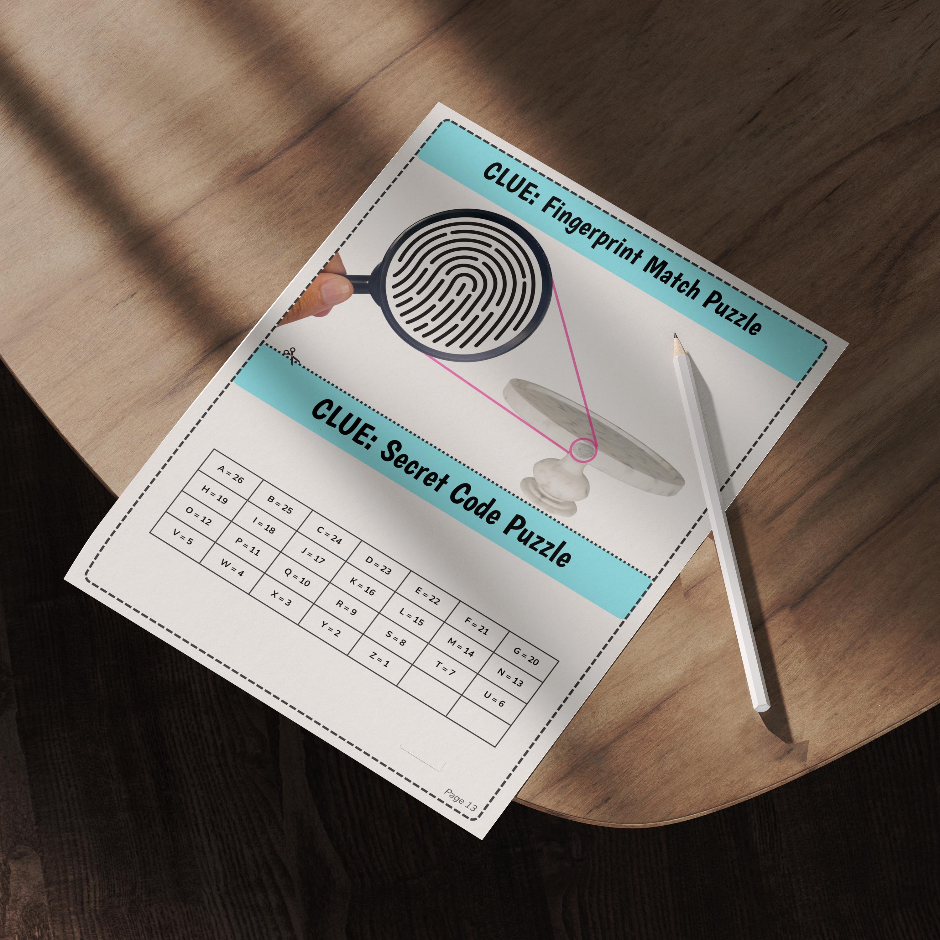 Kids Mystery Game: Who Stole the Birthday Cake? Printable Escape Room ...
