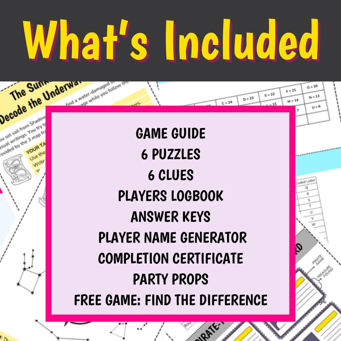 Kids Mystery Game: Who Stole the Birthday Cake? Printable Escape Room ...