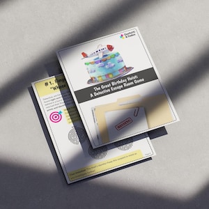 Kids Mystery Game: Who Stole the Birthday Cake? Printable Escape Room ...
