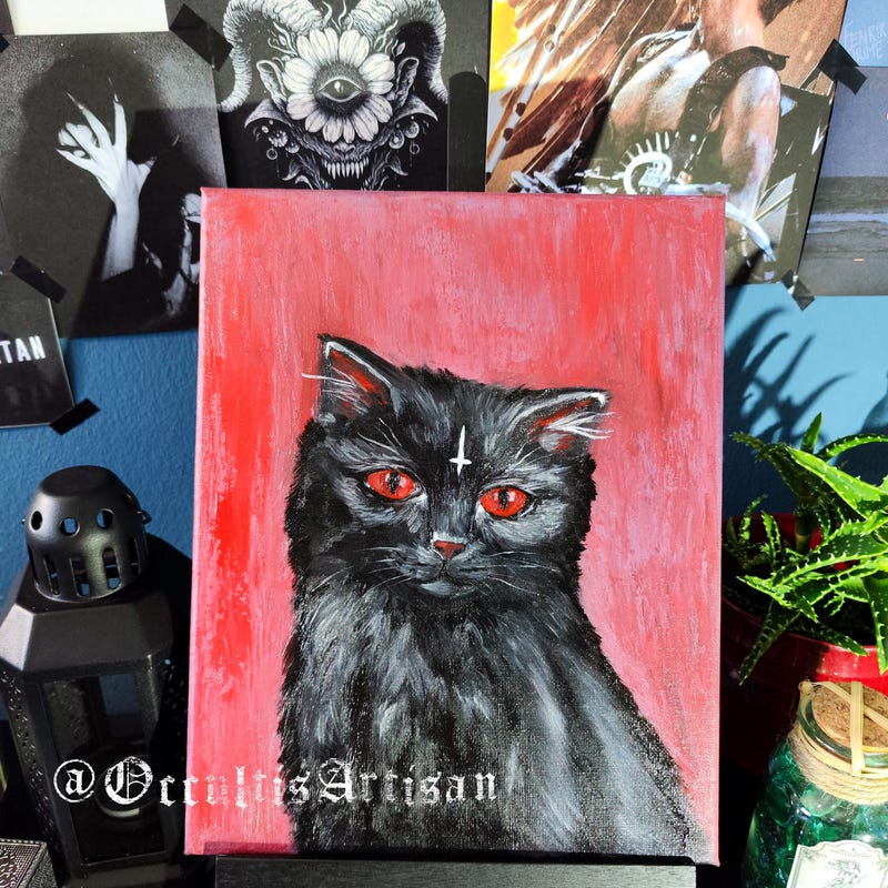 Satanic Art - Etsy