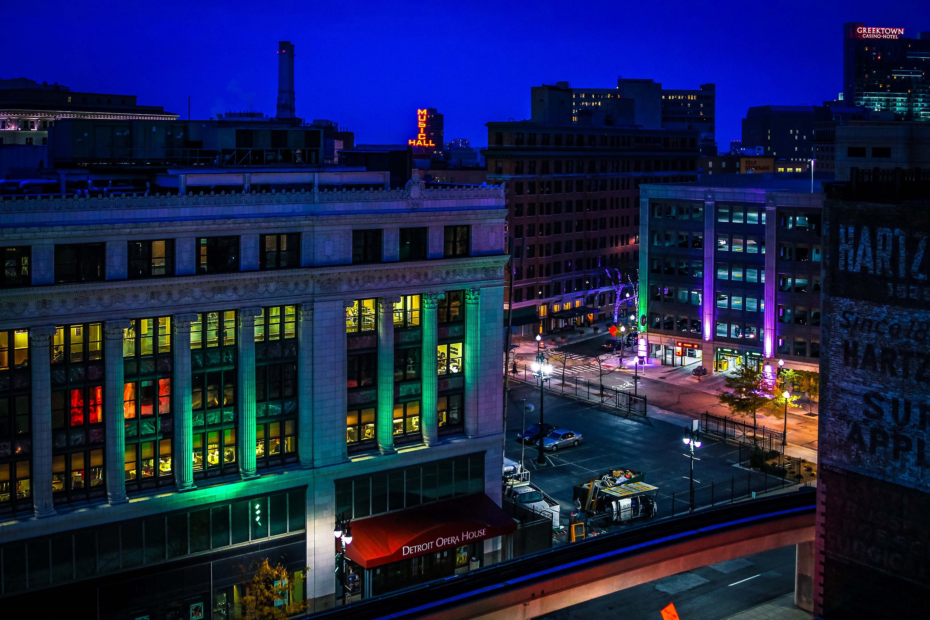Detroit Opera House at Night Fine Art Photograph by Detroit ...