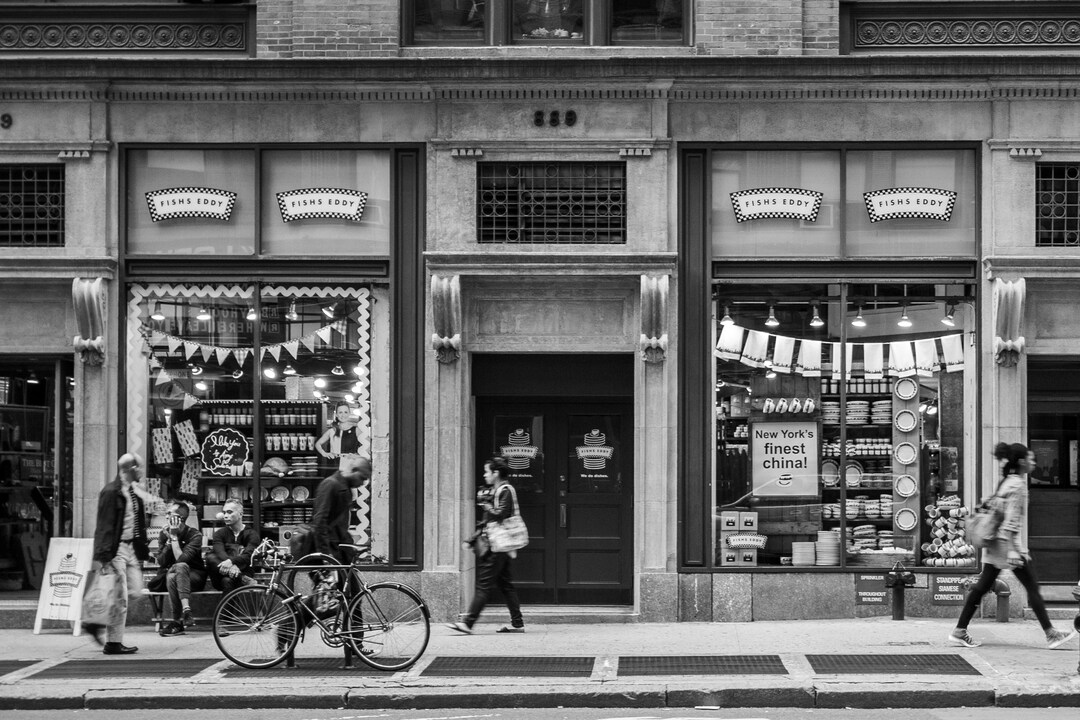 The Corner of Character – Fishs Eddy, NYC New York Black and White Fine ...