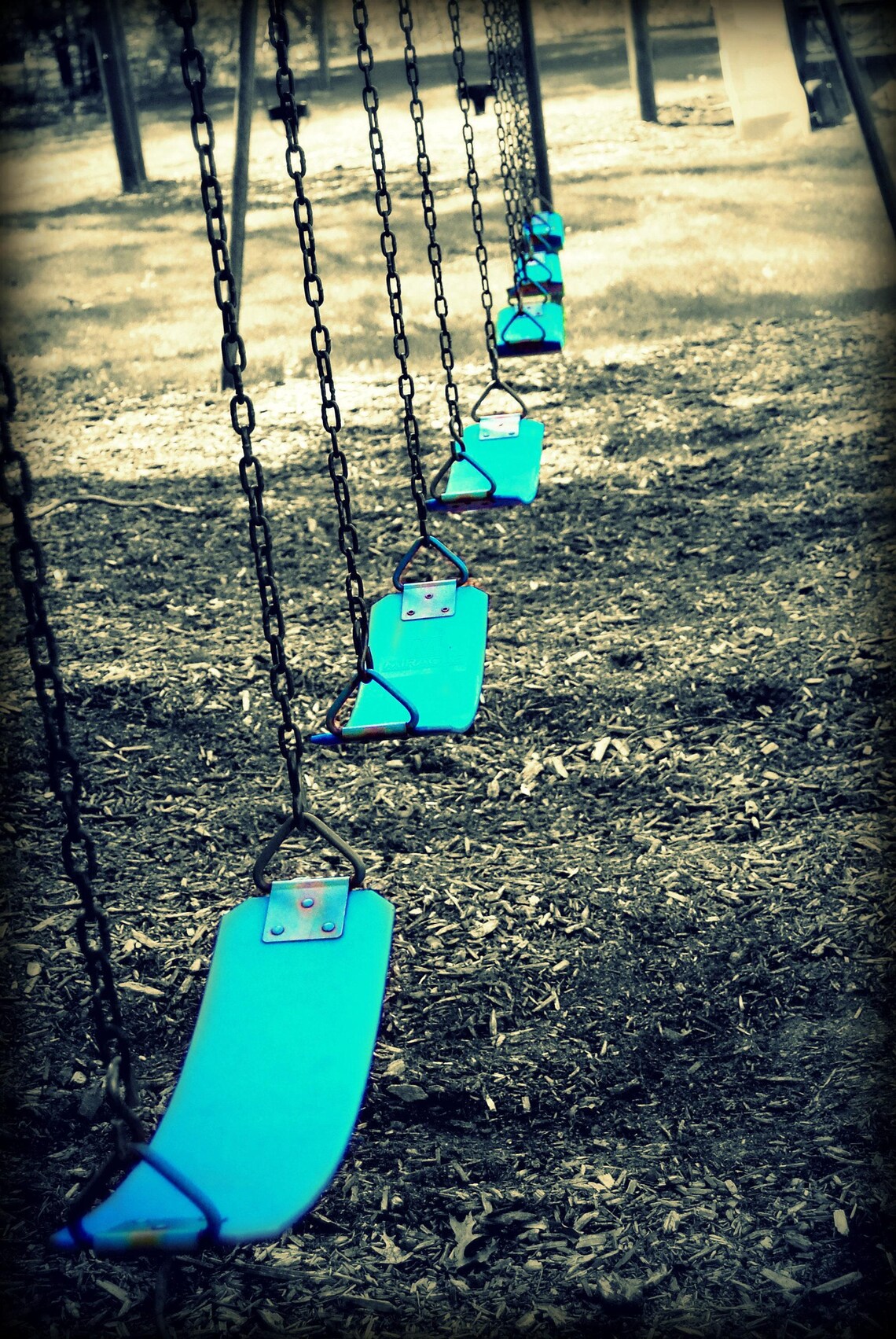 Fine Art Photography Playground Swings by Detroit Photographer Janna ...