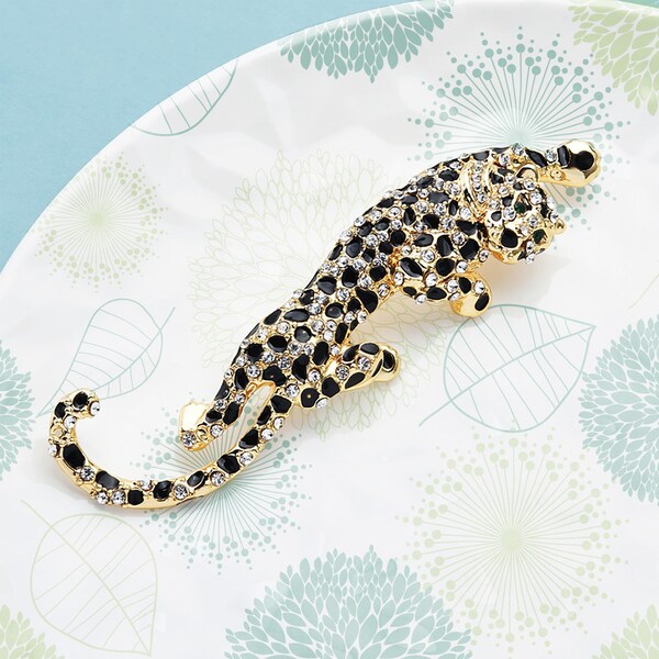 Leopard Brooch Pin - Etsy
