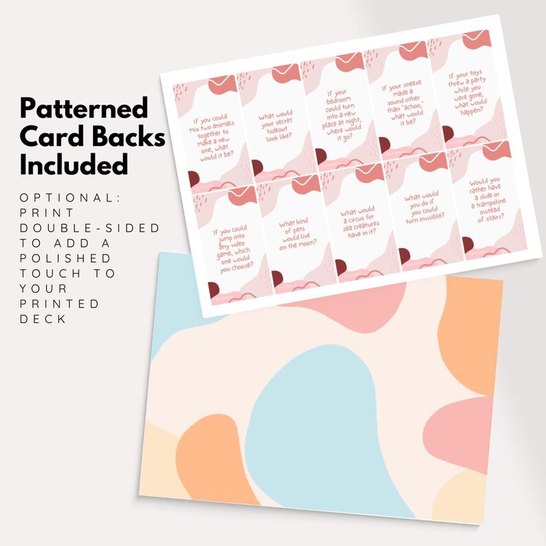 Kids Conversation Cards Printable, Family Conversation Starters, Kids ...