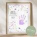 Editable First Day of Kindergarten Handprint Craft, High Five Handprint ...