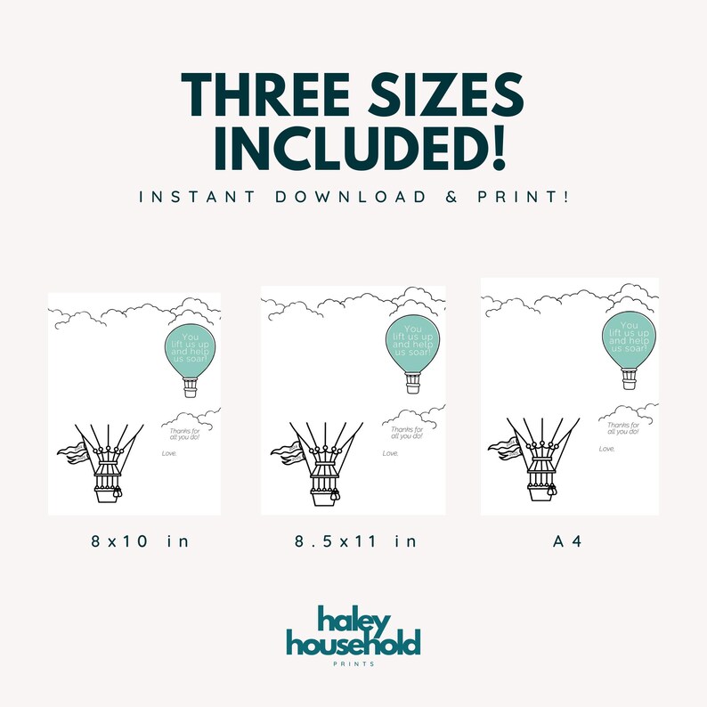 You Lift Us up Teacher Appreciation Week Gift, Teacher Appreciation Hot ...