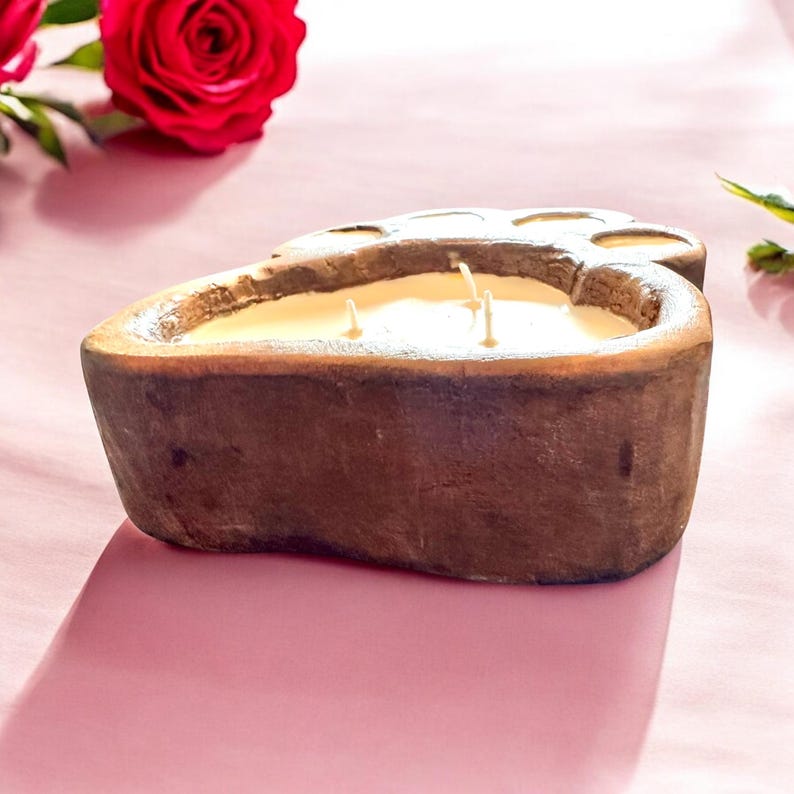 Paw Candle, Paw Dough Bowl Candle, Soy Candle, Dog Paw Candle, Gifts ...