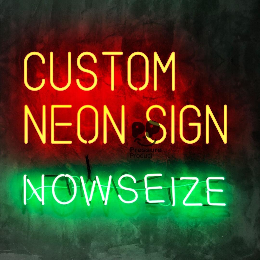 Custom Neon Sign Real Glass Neon Sign Light Personalized Gifts Wedding ...