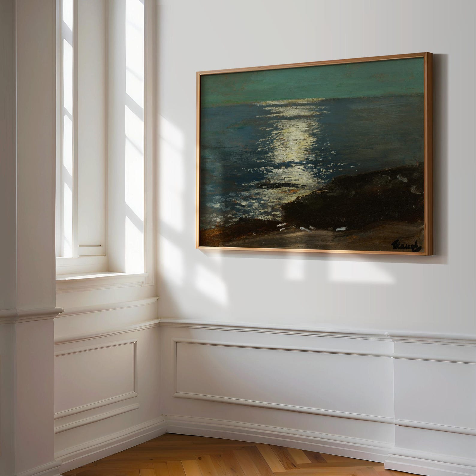 Moonlight on the Sea by Frederick Judd Waugh | Landscape | Marine ...