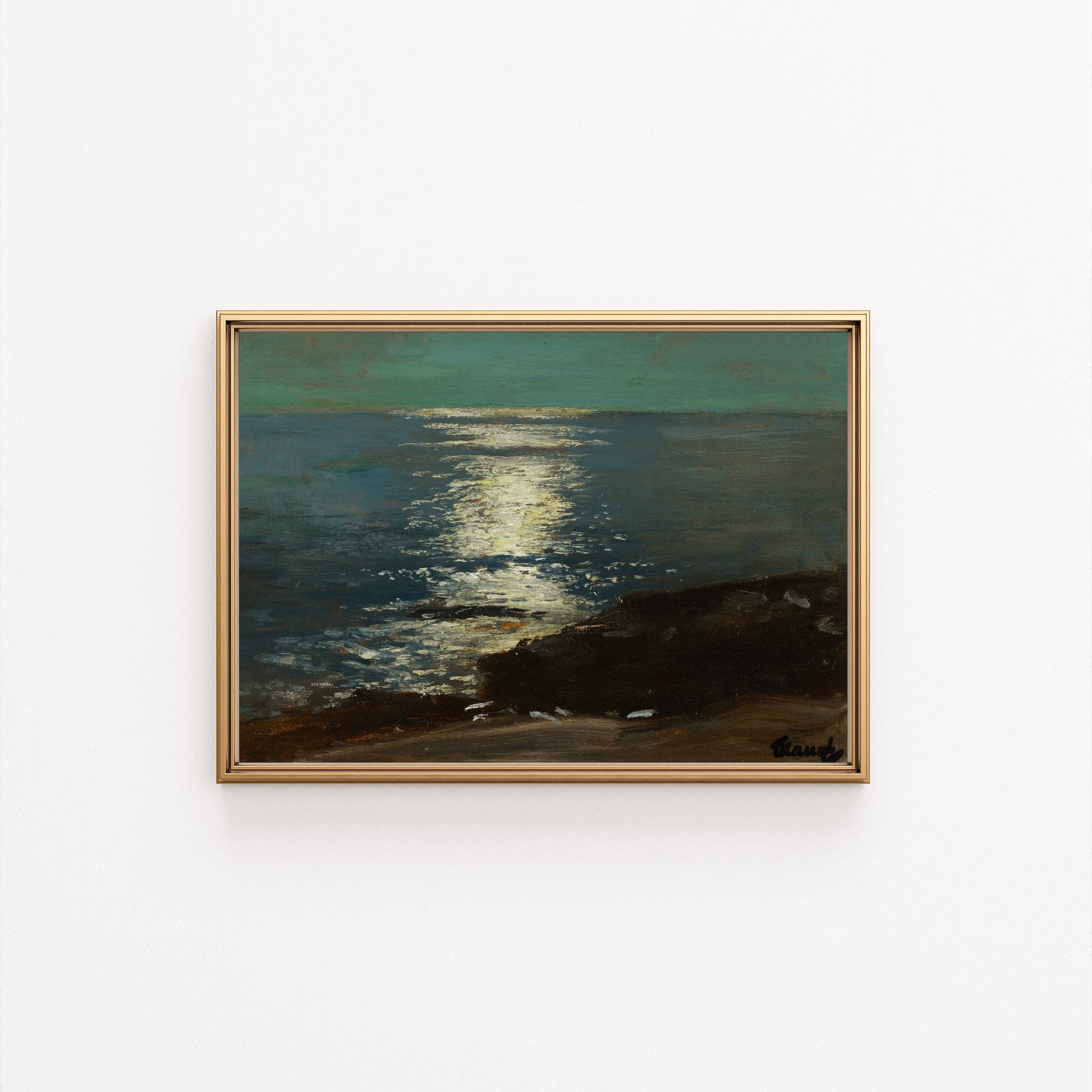 Moonlight on the Sea by Frederick Judd Waugh | Landscape | Marine ...