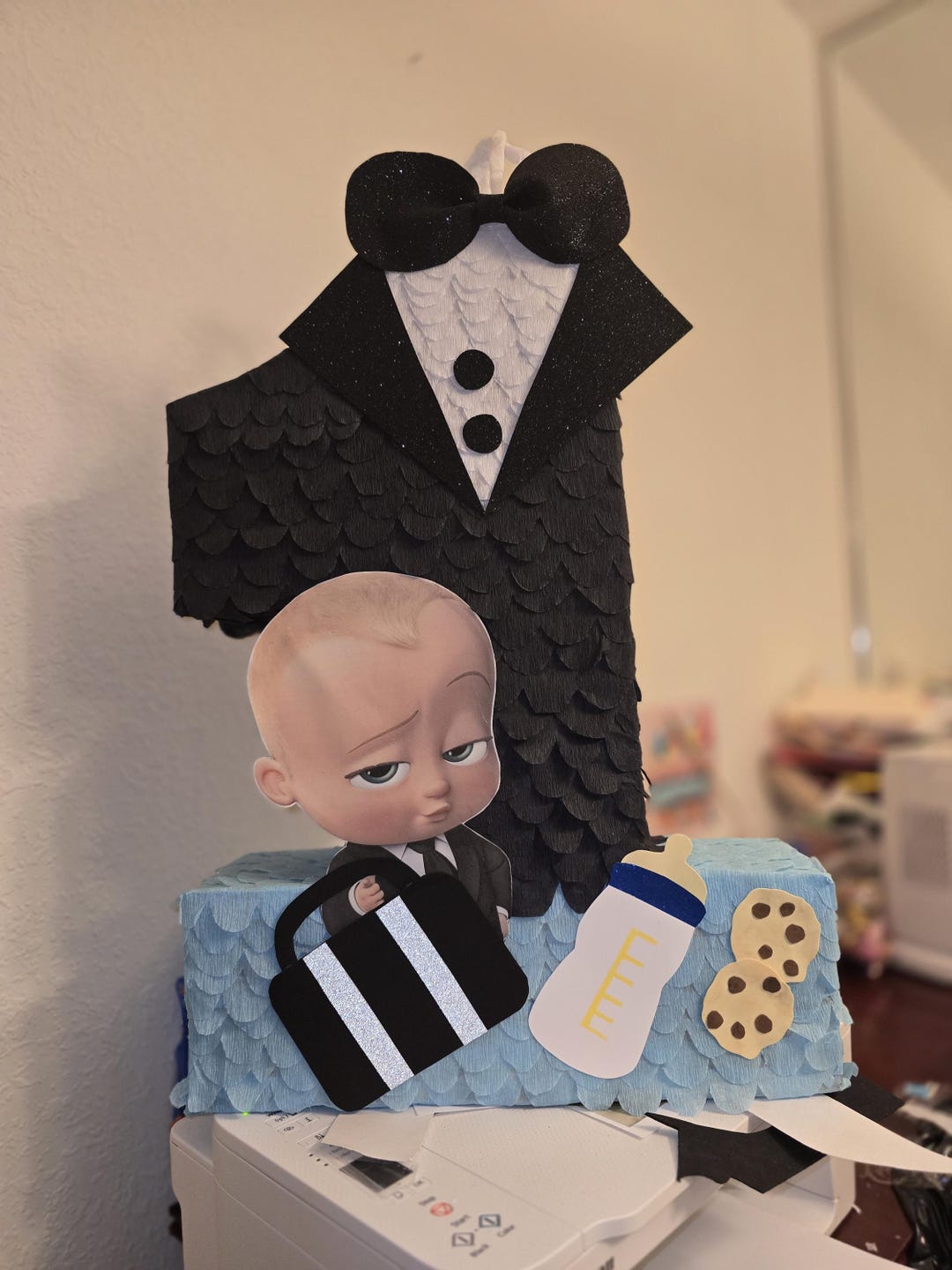 The Boss Baby Piñata Baby in Diapers Boss Baby Numbers - Etsy