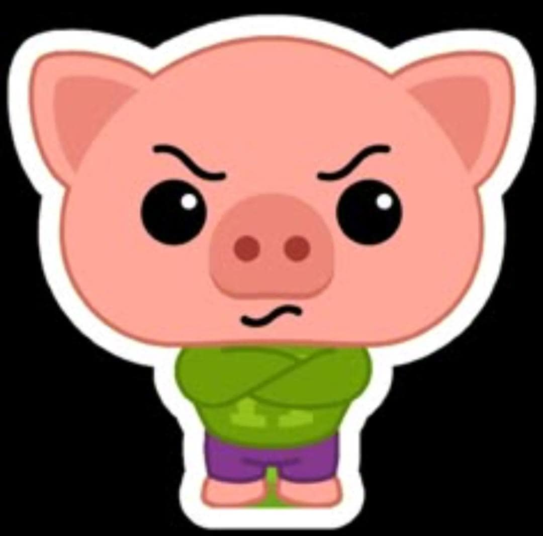 Angry Piggy Piñata Plim Plim - Etsy UK