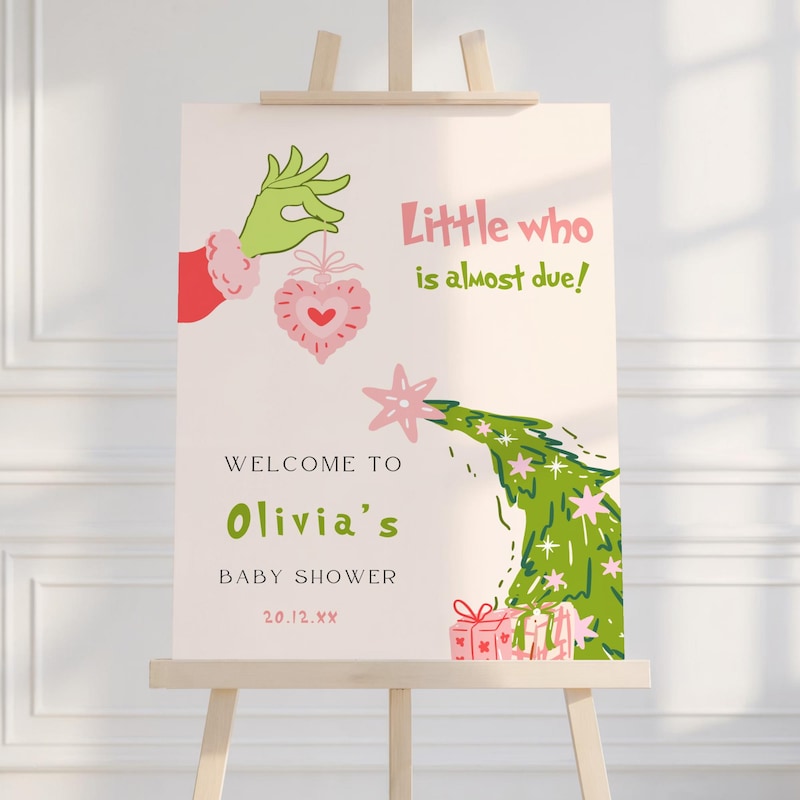 Easel and Christmas Sign - Etsy