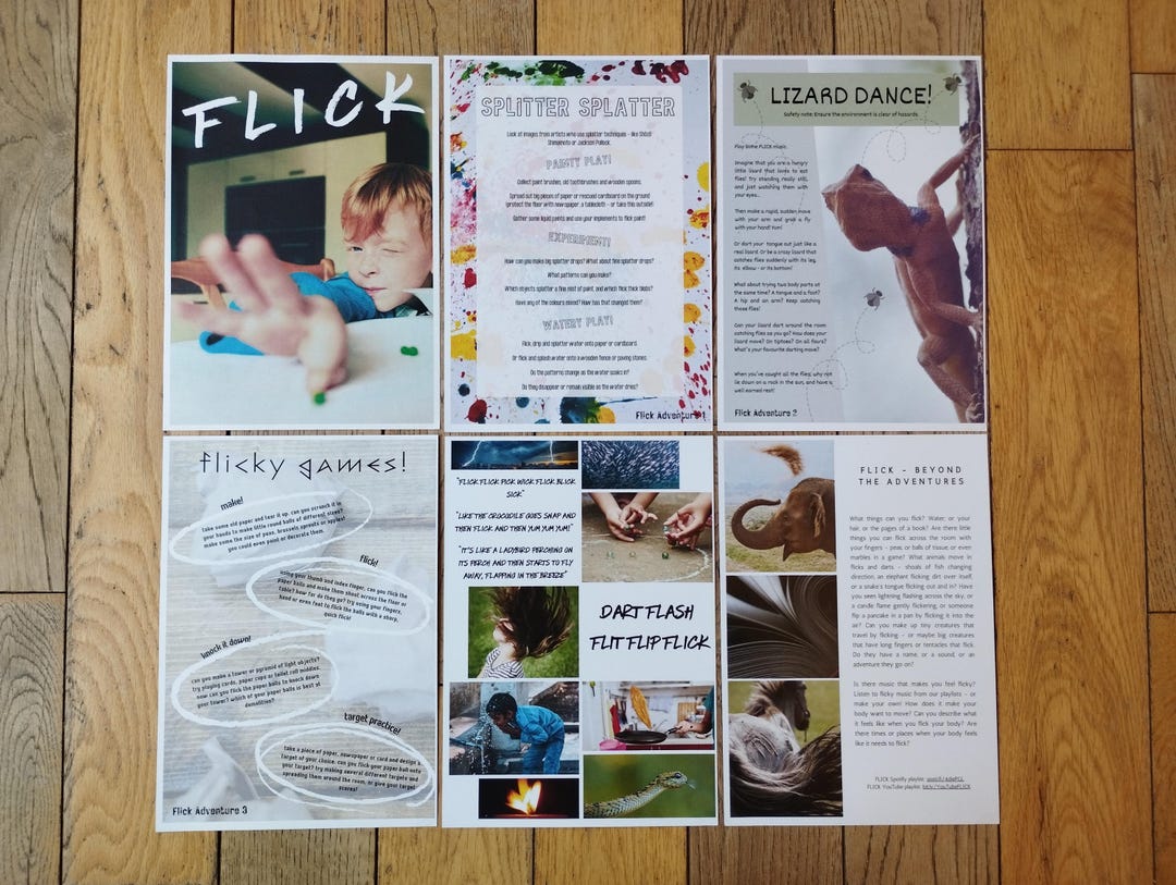 Flick Play Pack | Printable Creative Activities for Kids 3–6 | Digital ...
