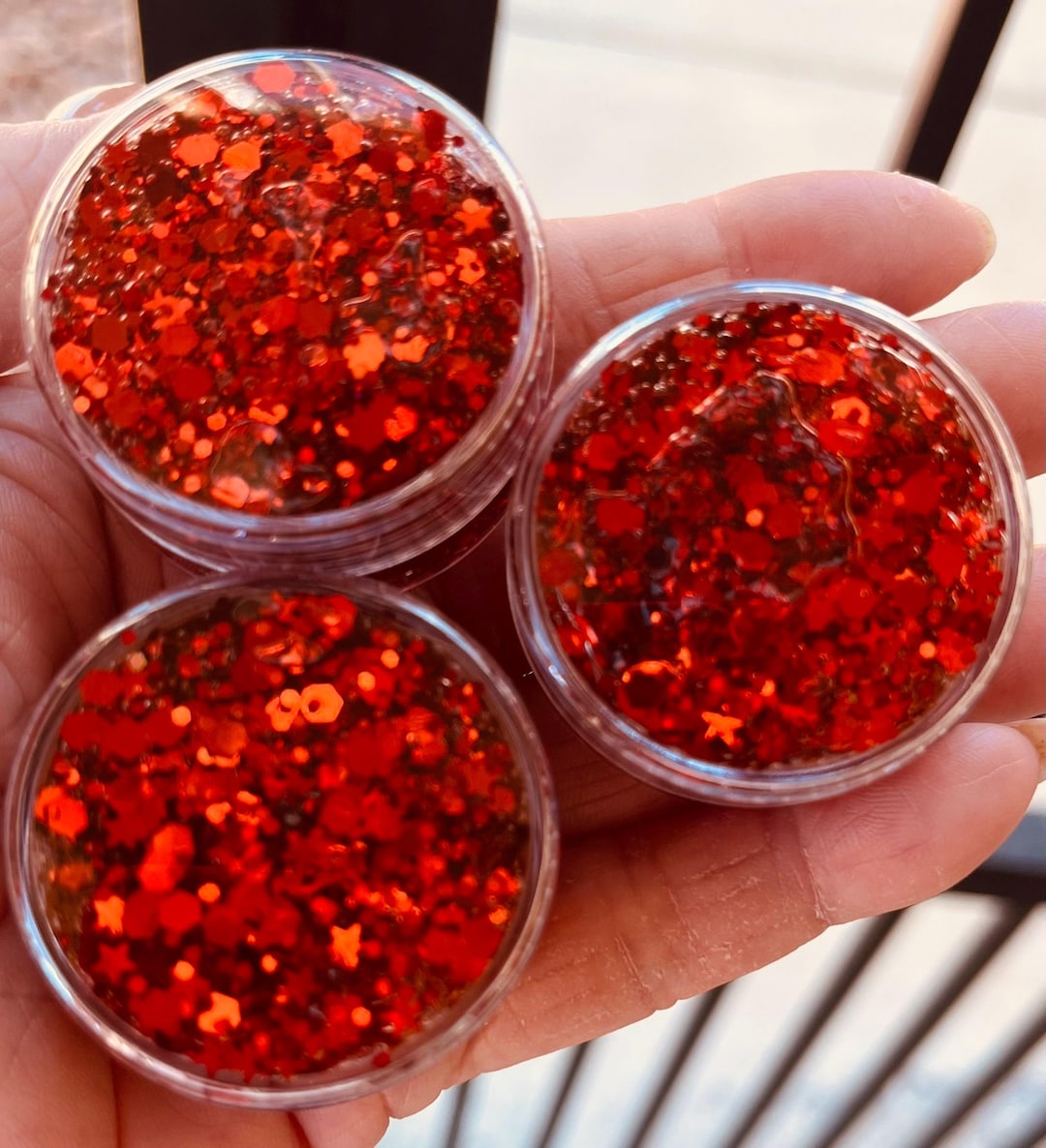 Red Sparkle,glitter,hair Glitter Gel,hair Gel, Glitter Gel - Etsy