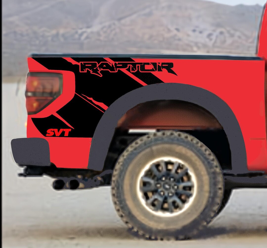 Ford Raptor SVT Beside Vinyl Decals Ford Raptor Truck Sticker RAPTOR ...