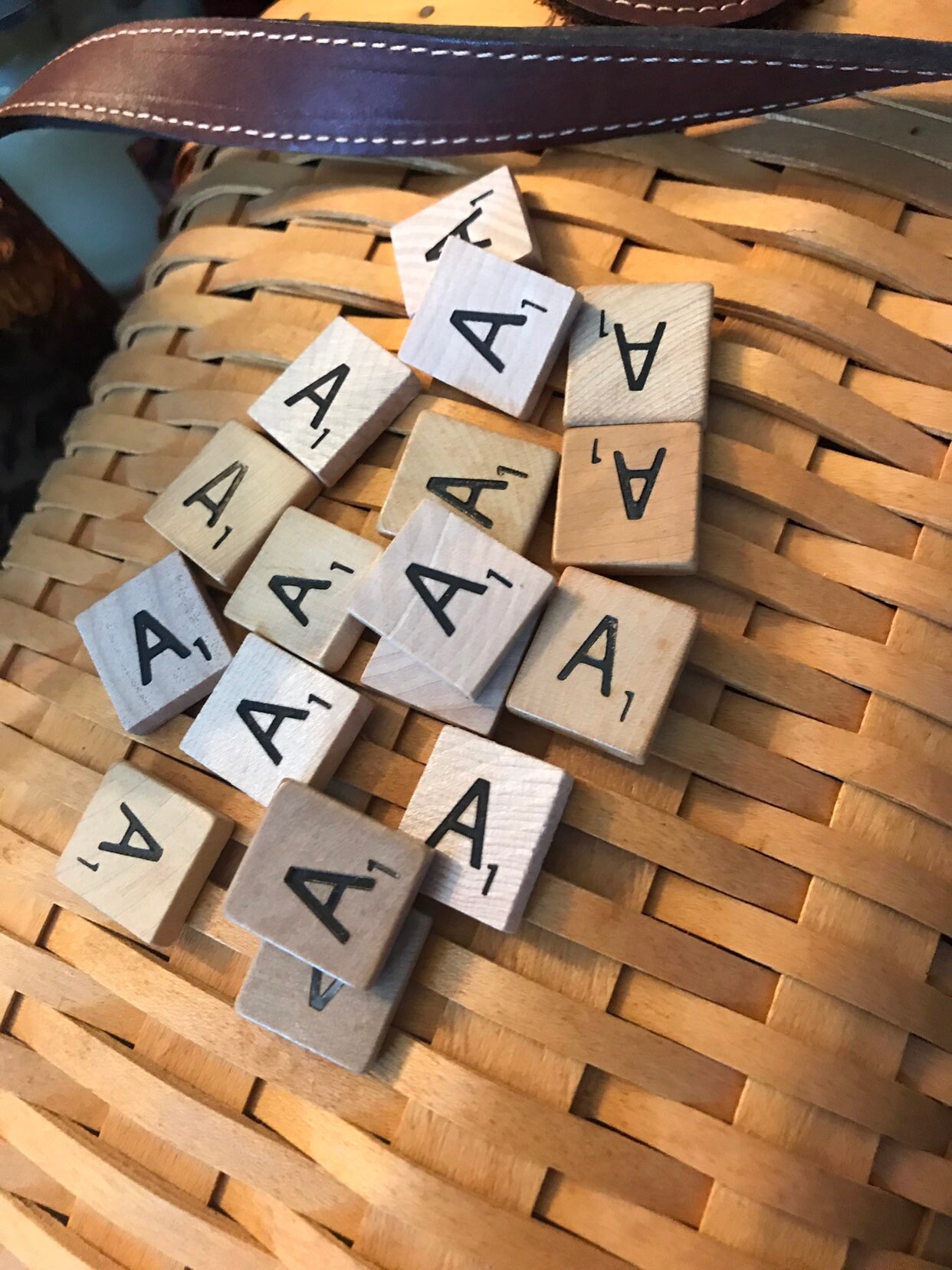 Scrabble Tiles Letter "a" for Crafting & Projects! 10/1.50 - Etsy
