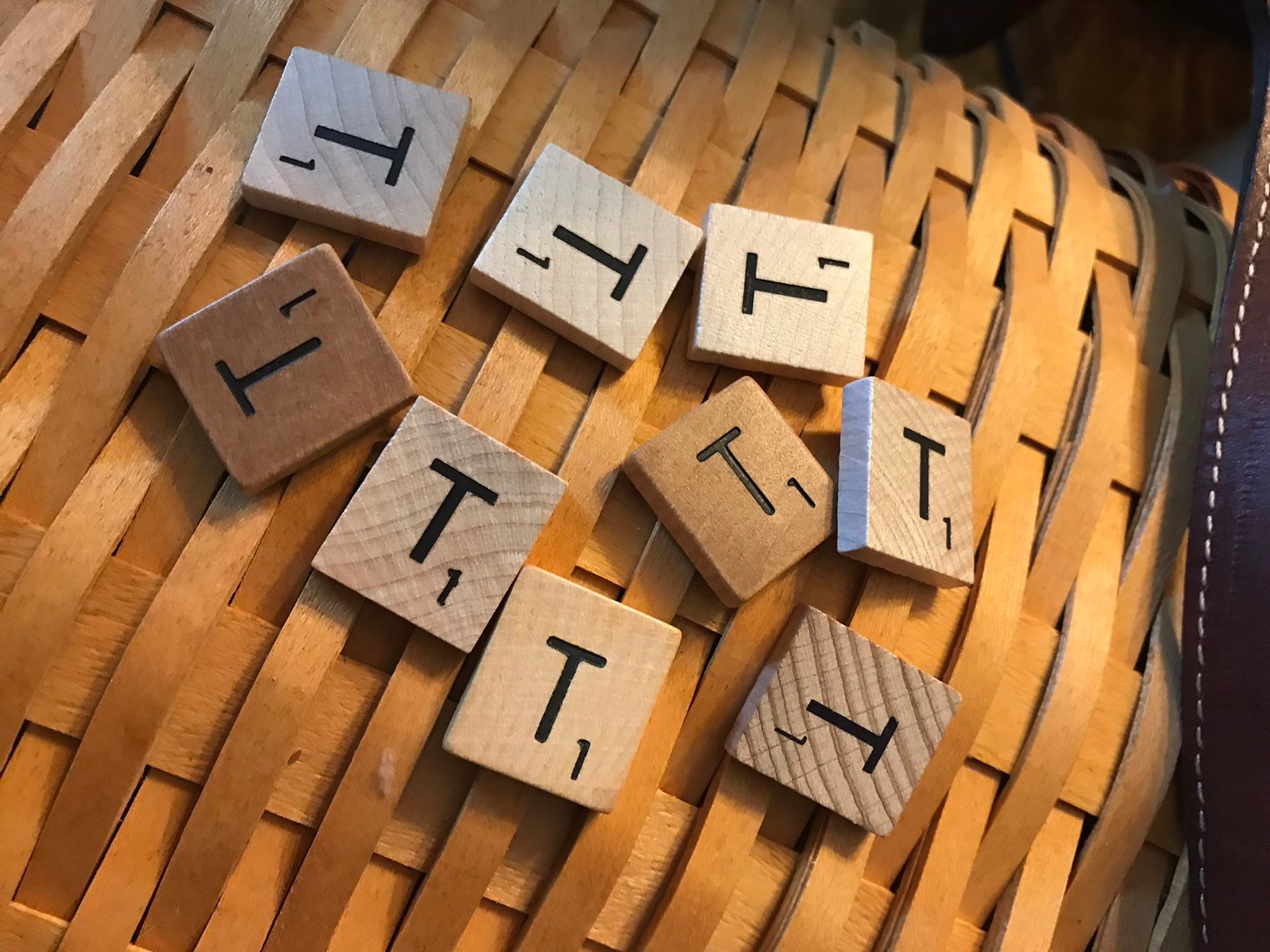 Scrabble Tiles Letter "t" for Crafting & Picture Projects! 10/1.50 - Etsy