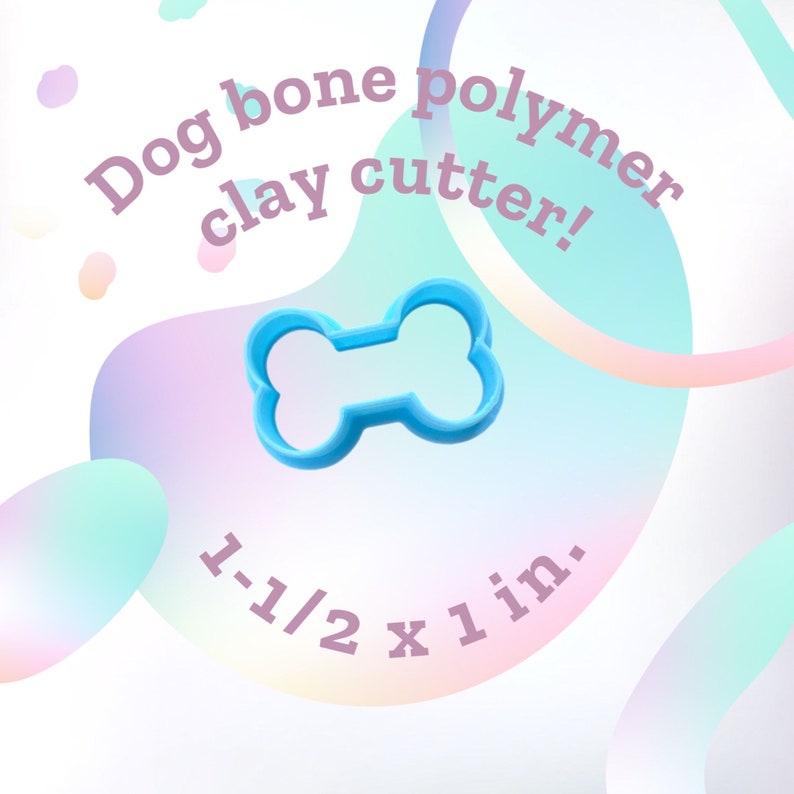 Dog Bone Polymer Clay Cutter! - Etsy