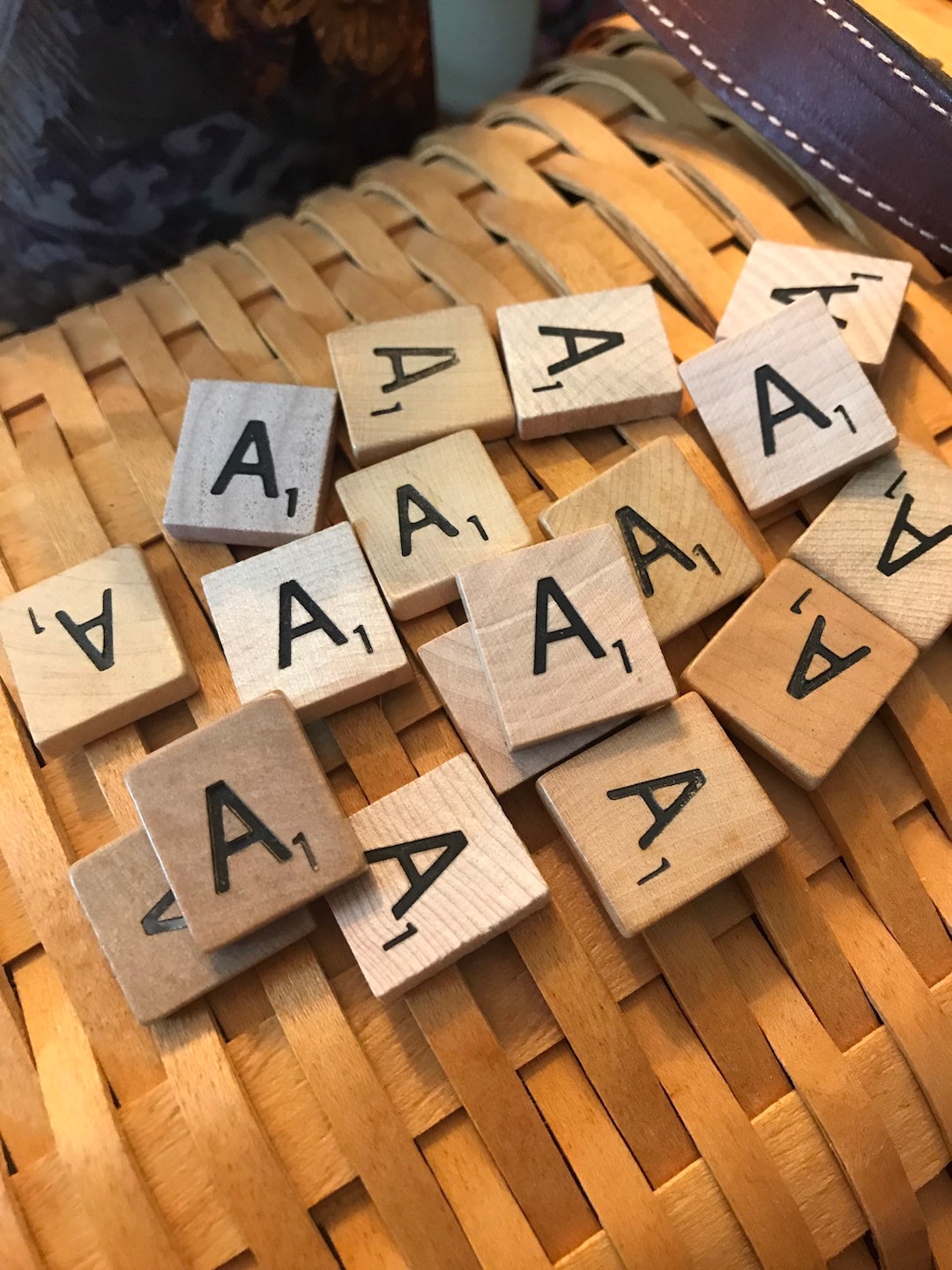 Scrabble Tiles Letter "a" for Crafting & Projects! 10/1.50 - Etsy