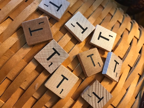 Scrabble Tiles Letter t for Crafting & Picture | Etsy