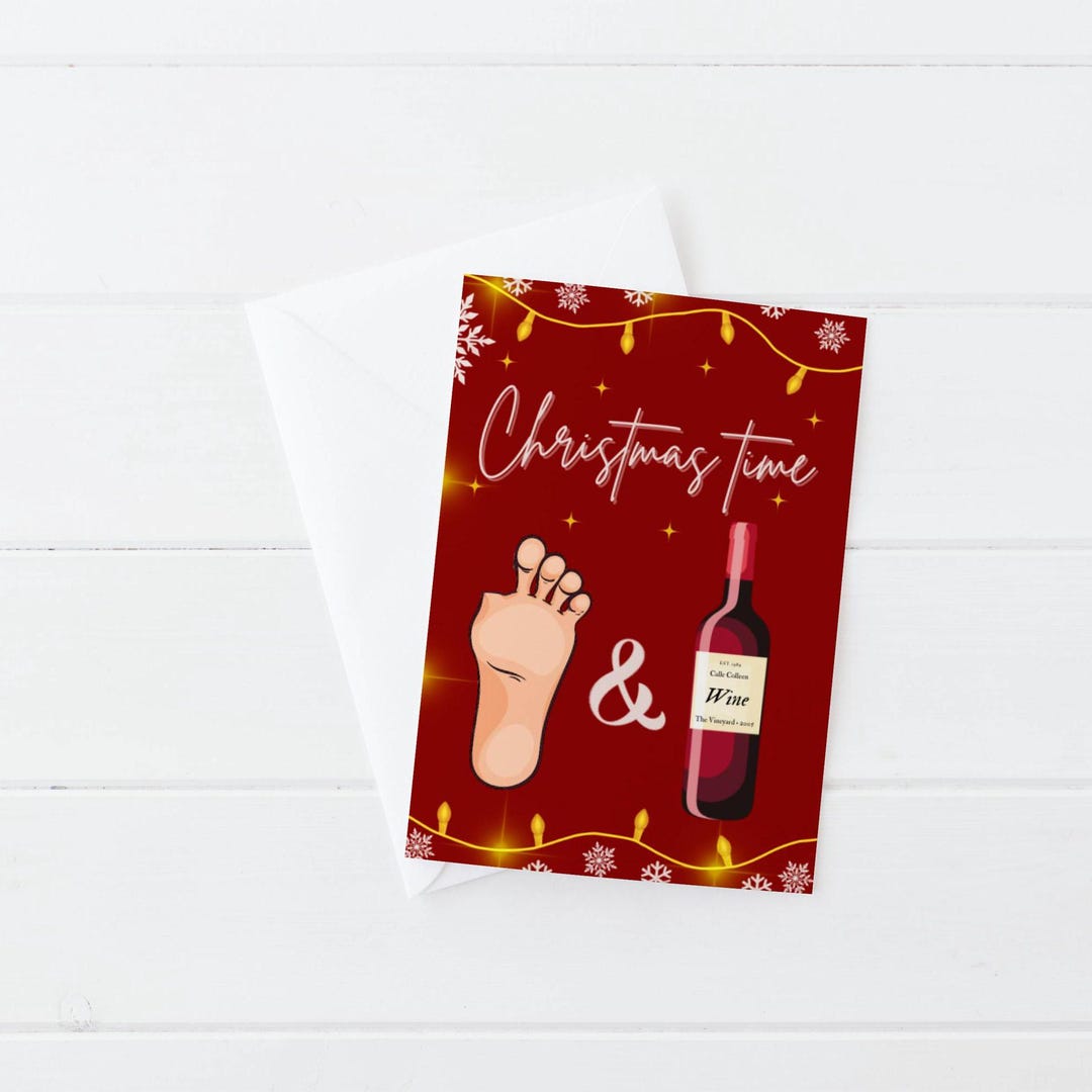 Christmas Card Funny Christmas Card Cliff Richard Christmas Time ...