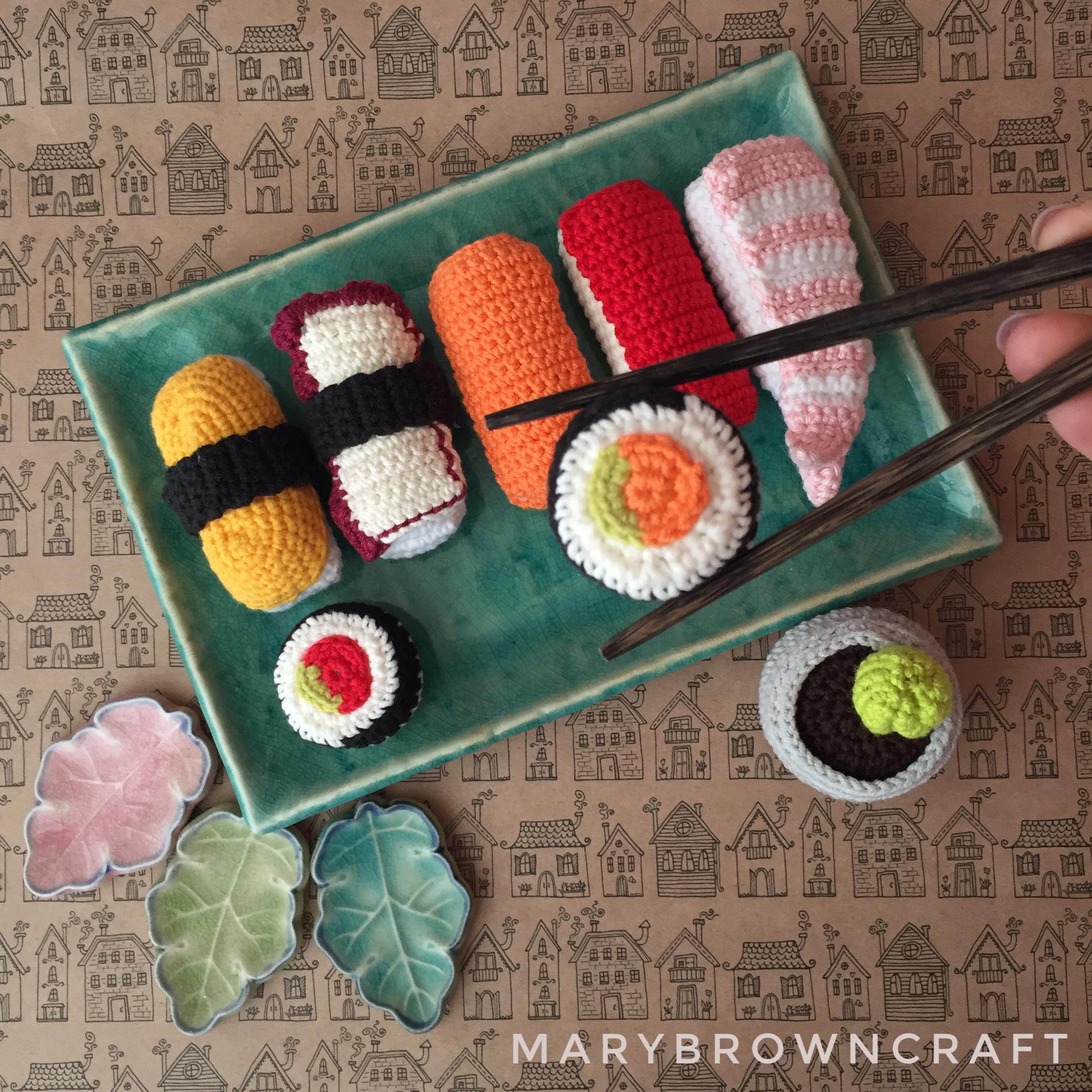 Japanese Restaurant Crochet Pattern. Amigurumi Food Pattern. Crochet ...
