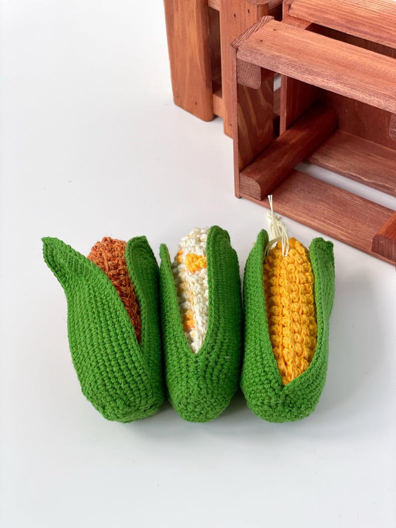 Corn Crochet Pattern. Vegetables Crochet Pattern. Amigurumi Vegetables ...