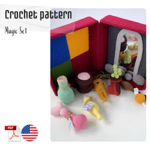 Magic Box Crochet Pattern. Amigurumi Toys Pattern. Halloween Crochet ...
