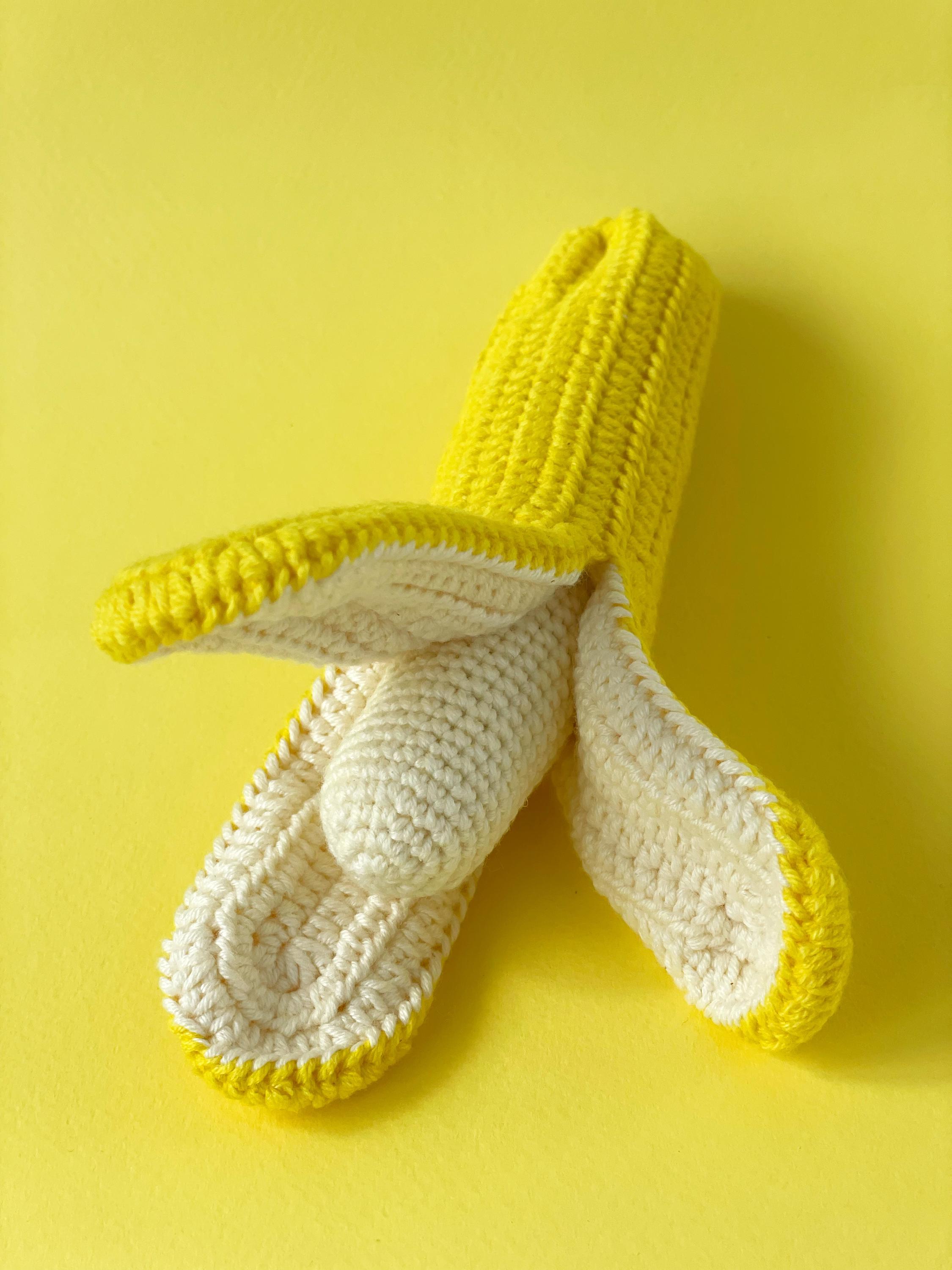 Banana Crochet Pattern. Fruits Crochet Pattern. Amigurumi Fruits ...