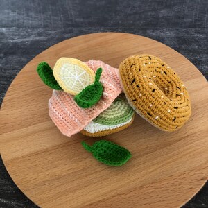 Bagel Crochet Pattern. Amigurumi Food Pattern. Crochet Toys Pattern - Etsy