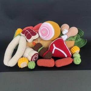 Butcher Shop Crochet Pattern: Amigurumi Food (PDF Pattern) - Etsy