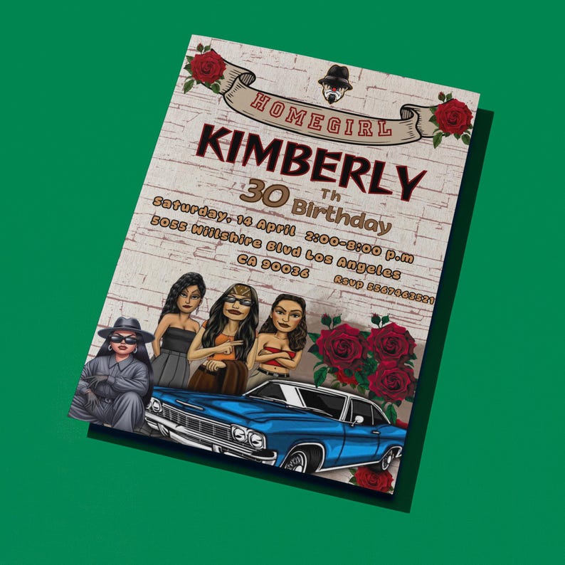 Cholo Birthday Invitation Chola Invitation Cholo Invitation Cholo Theme ...