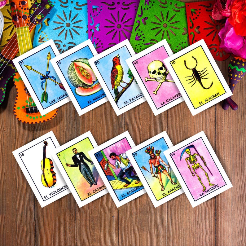 Mexican PNG Images: 54 Decks (instant Download) - Etsy