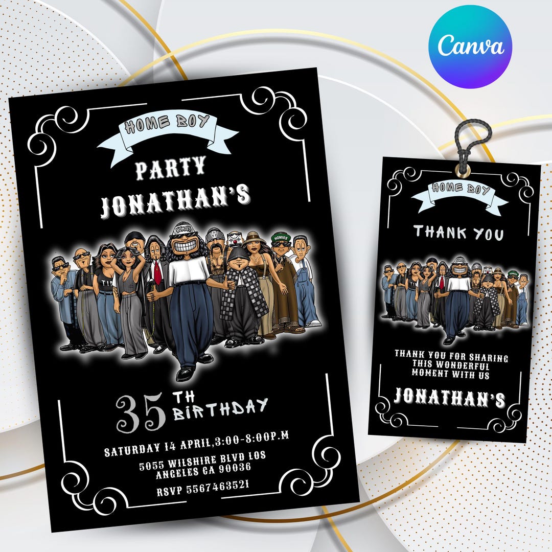 Cholo Birthday Invitation Printable Customizable Digital Invitation ...