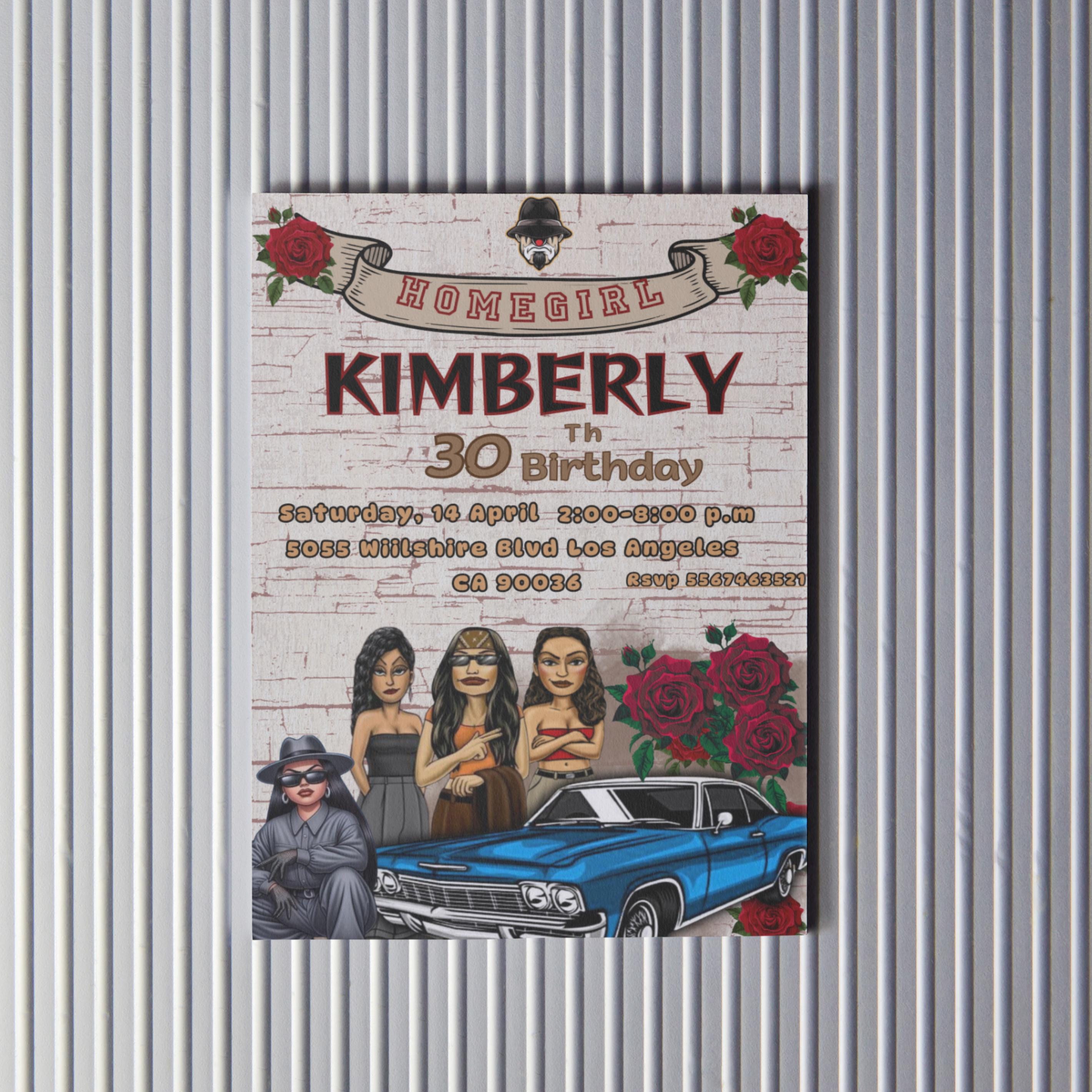 Cholo Birthday Invitation Chola Invitation Cholo Invitation Cholo Theme ...