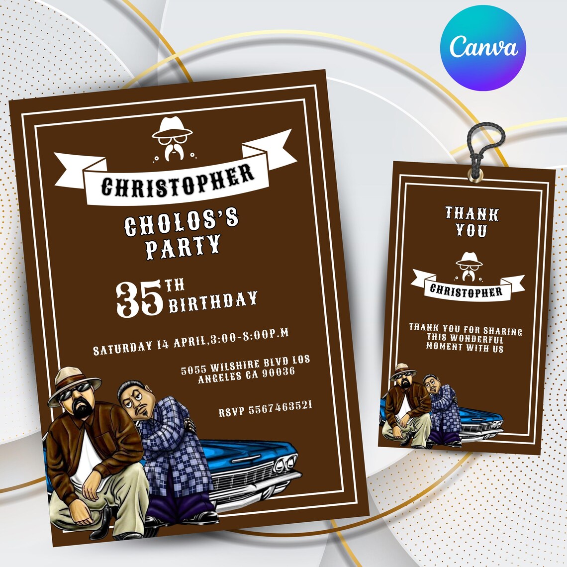 Cholo Birthday Invite Cholo Party Invitation EDITABLE Birthday Card ...