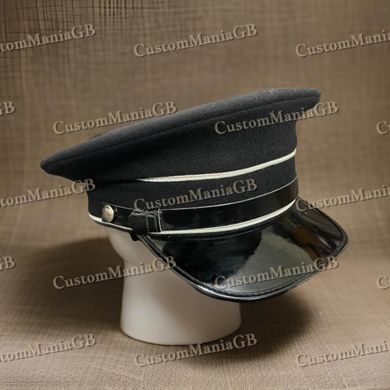 Train Conductor Cap, Railway Officer Hat - Etsy