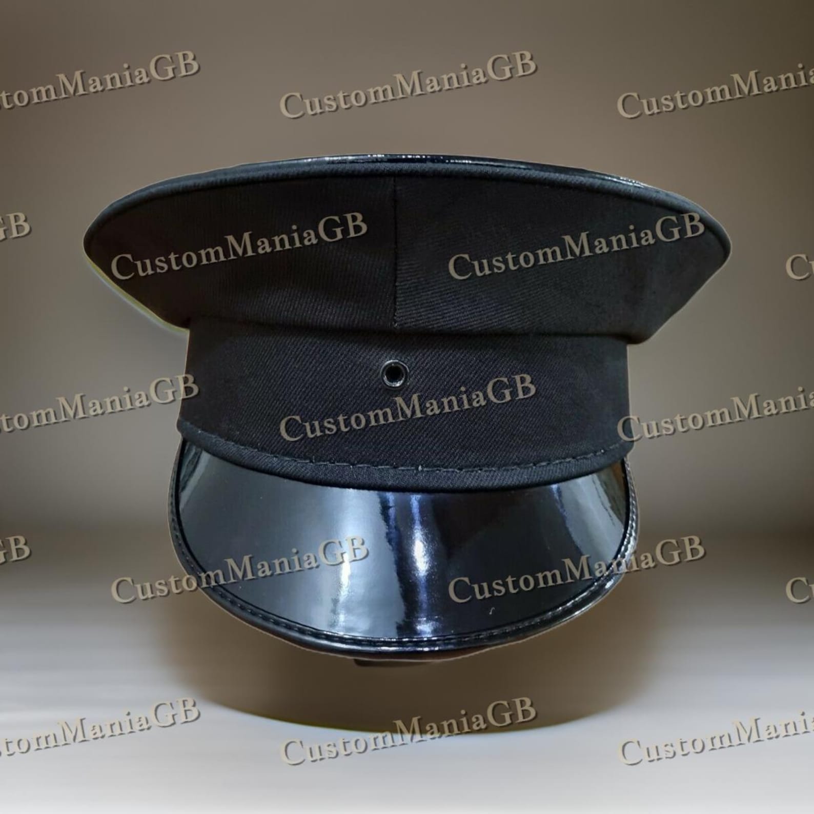 Train Conductor Cap With PU Shinny Top, Railway Officer Hat, Railroad ...