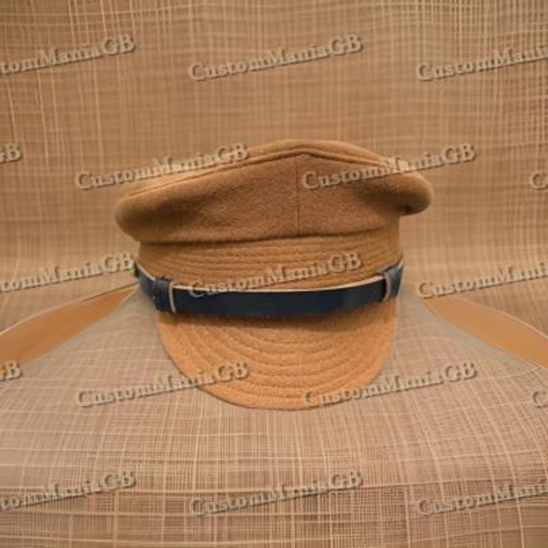 British WW1 Trench Style Officer Cap, Festival Uniform Hat Army-style ...