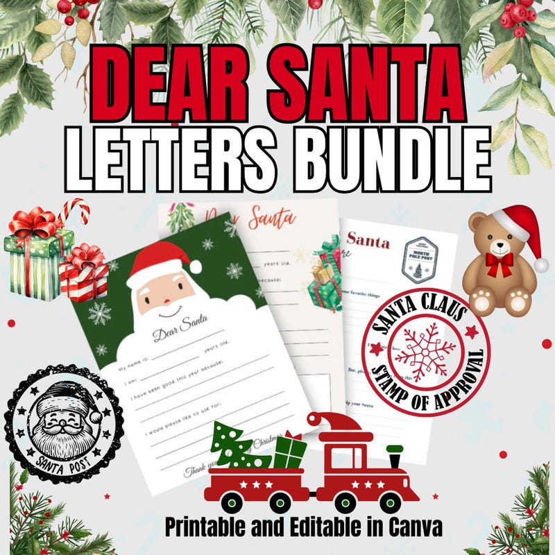 Letters to Santa - Etsy