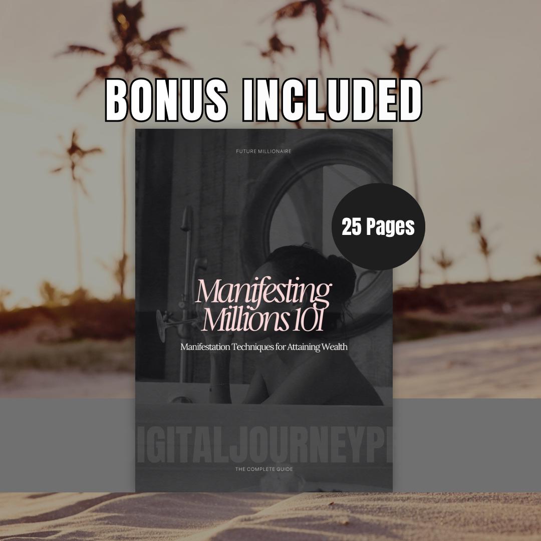 Dream Life Vision Board Pack, Mindset Mastery, Law of Attraction ...