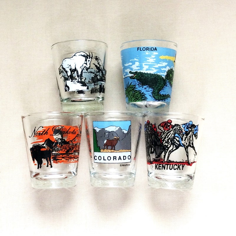 Mountain Shot Glasses - Etsy