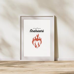Aelin Galathynius Fireheart Throne of Glass Inspired Bookish Art ...