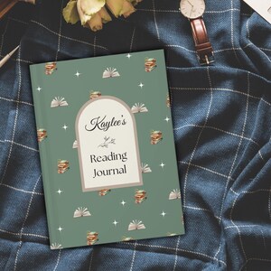 Personalized Reading Journal, Reading Tracker, Reading Log Custom ...
