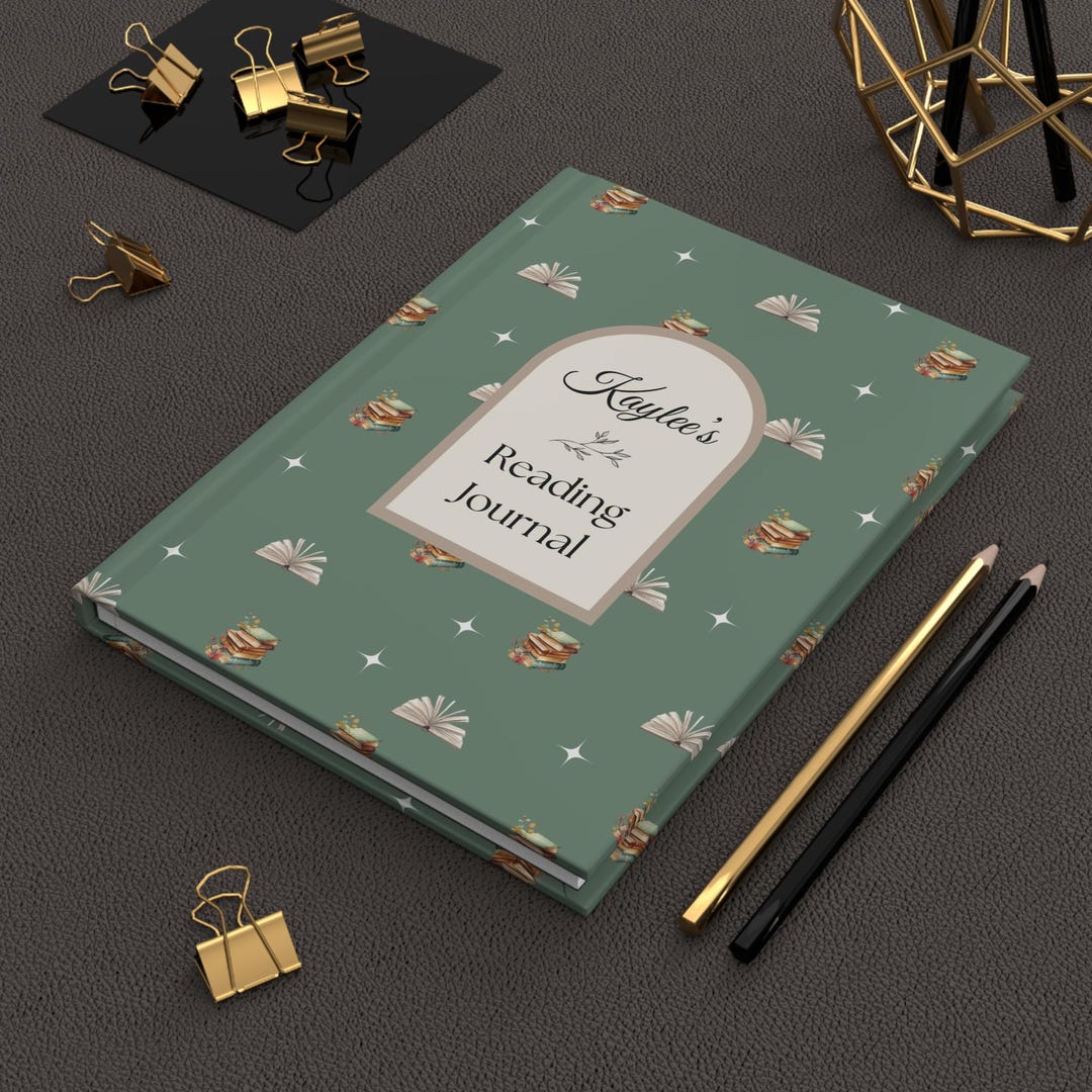 Personalized Reading Journal, Reading Tracker, Reading Log Custom ...