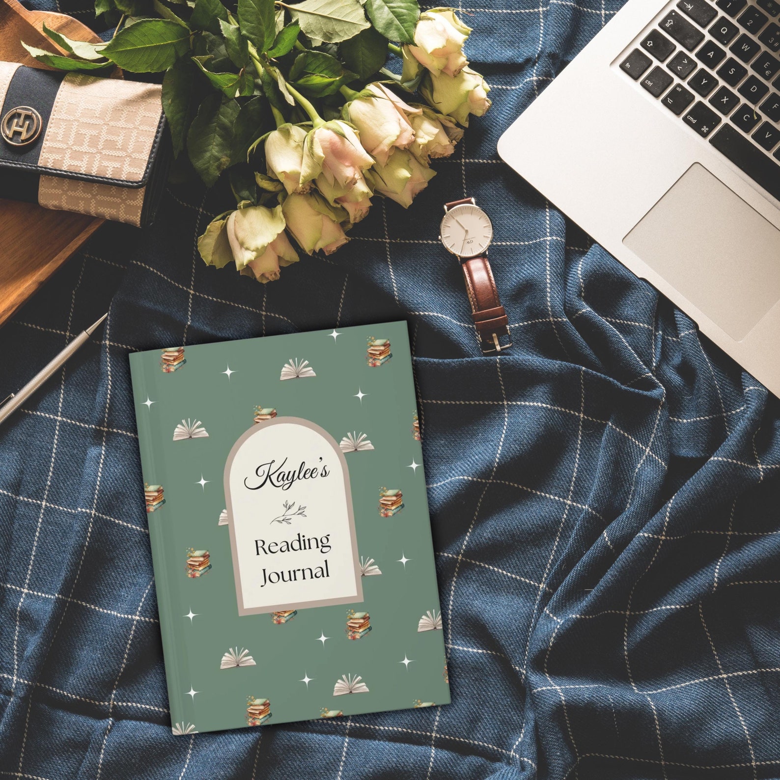 Personalized Reading Journal, Reading Tracker, Reading Log Custom ...