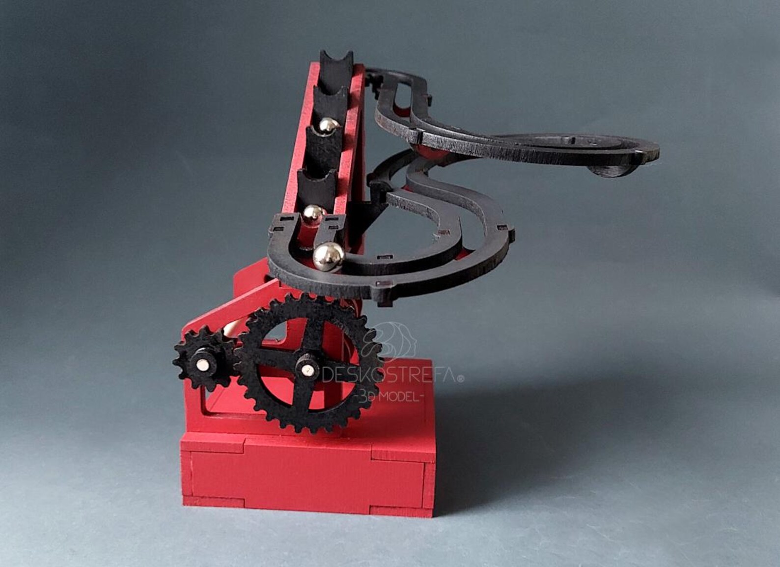 Digital Files, Wooden 3D Model Marble Run MM1, Laser Cut Template, CDR ...